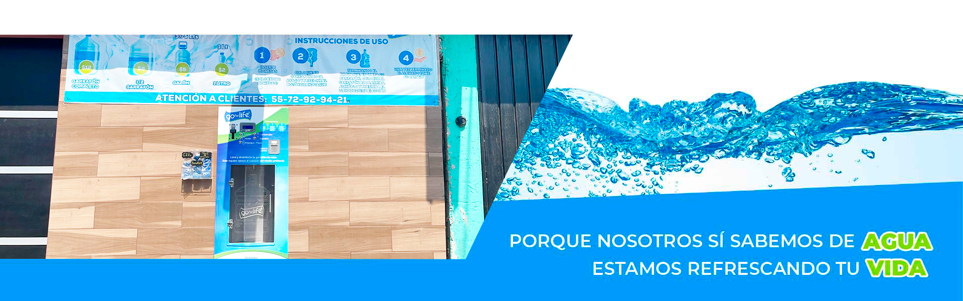 1 GO FOR LIFE | Purificadoras de Agua